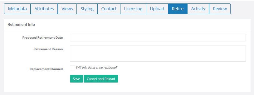 Managing and changing your data – DataWA Toolkit
